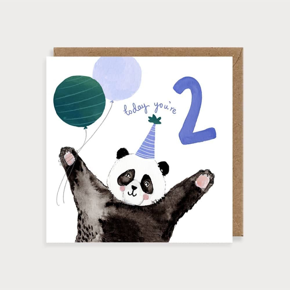 Louise Mulgrew Design Illustrated Cards | 2nd Birthday Card | Today You ...