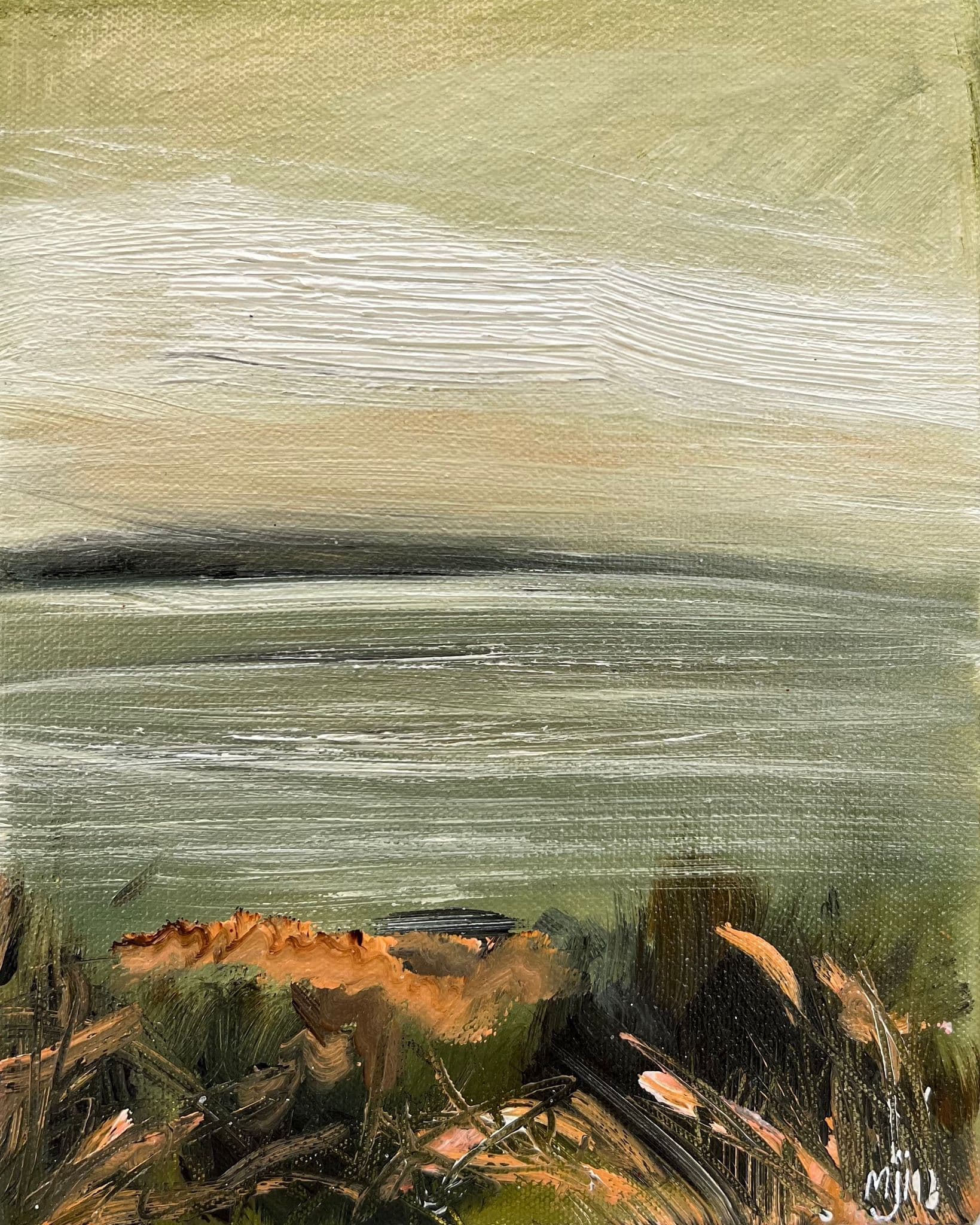 Mary Jayne Irwin Artist | Swell Original Oil Painting | Northern Ireland