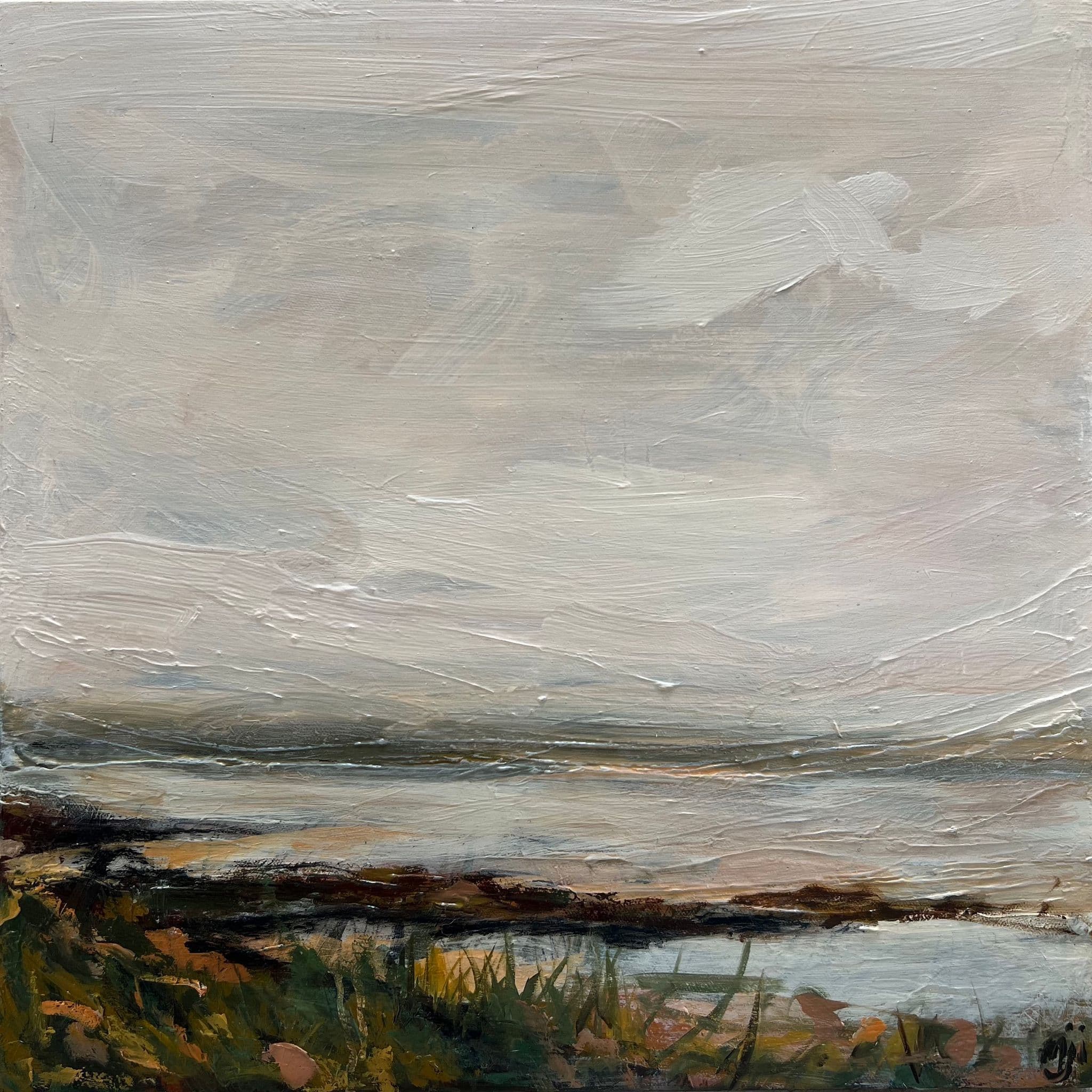 Mary Jayne Irwin Artist | Wind Surf Original Oil Painting | Northern ...