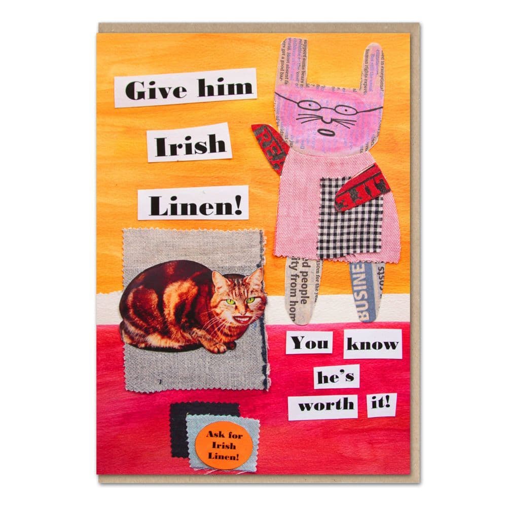 Mr Papers Cards | Give Him Irish Linen Northern Ireland Card | Northern ...