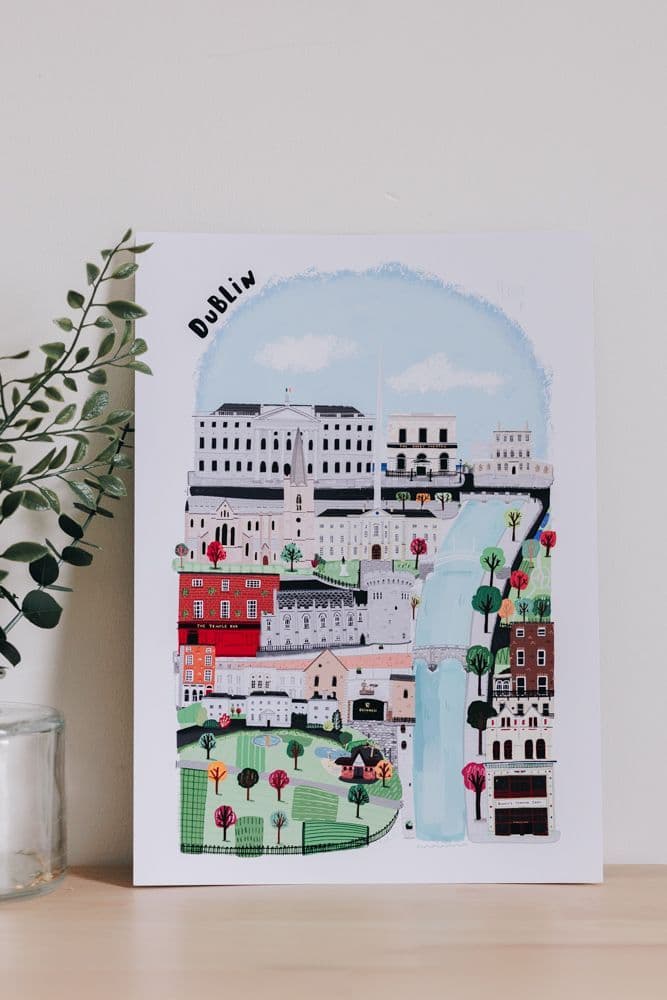 Peter Paints Pictures | Dublin Ireland Print | Dublin Art | Peter ...