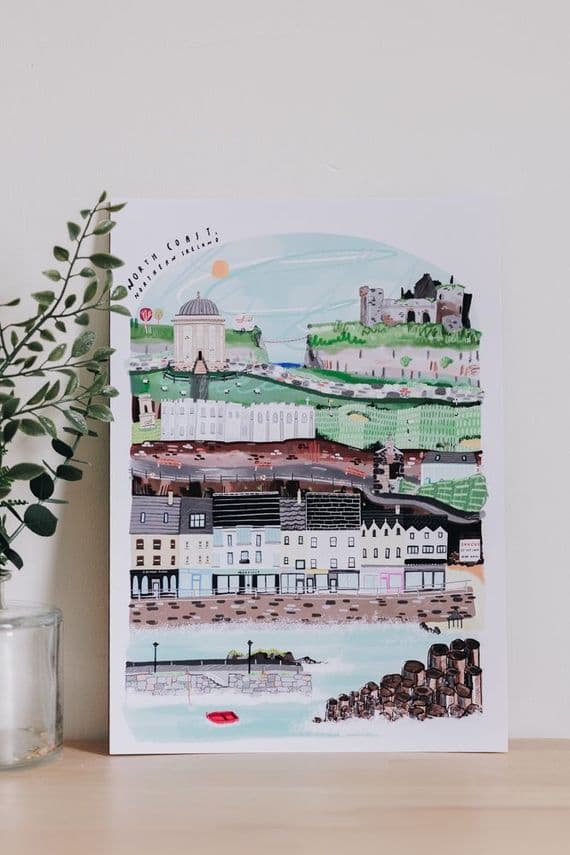 Peter Paints Pictures | North Coast Northern Ireland Print | Peter ...