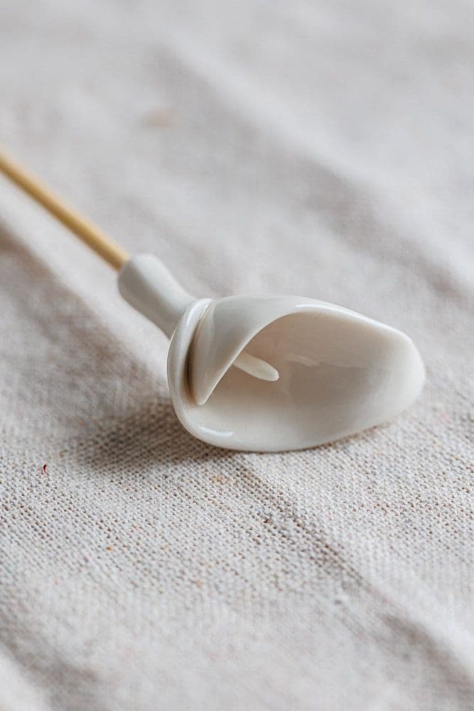 Purely Porcelain | Porcelain Calla Lily Diffuser Flower Reeds | Fiona & Megan Grills