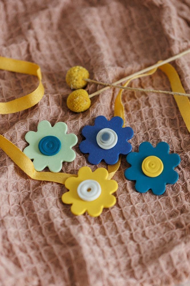 Rhian Winslade Ceramics | Handmade Porcelain Flower Brooches | Windsor