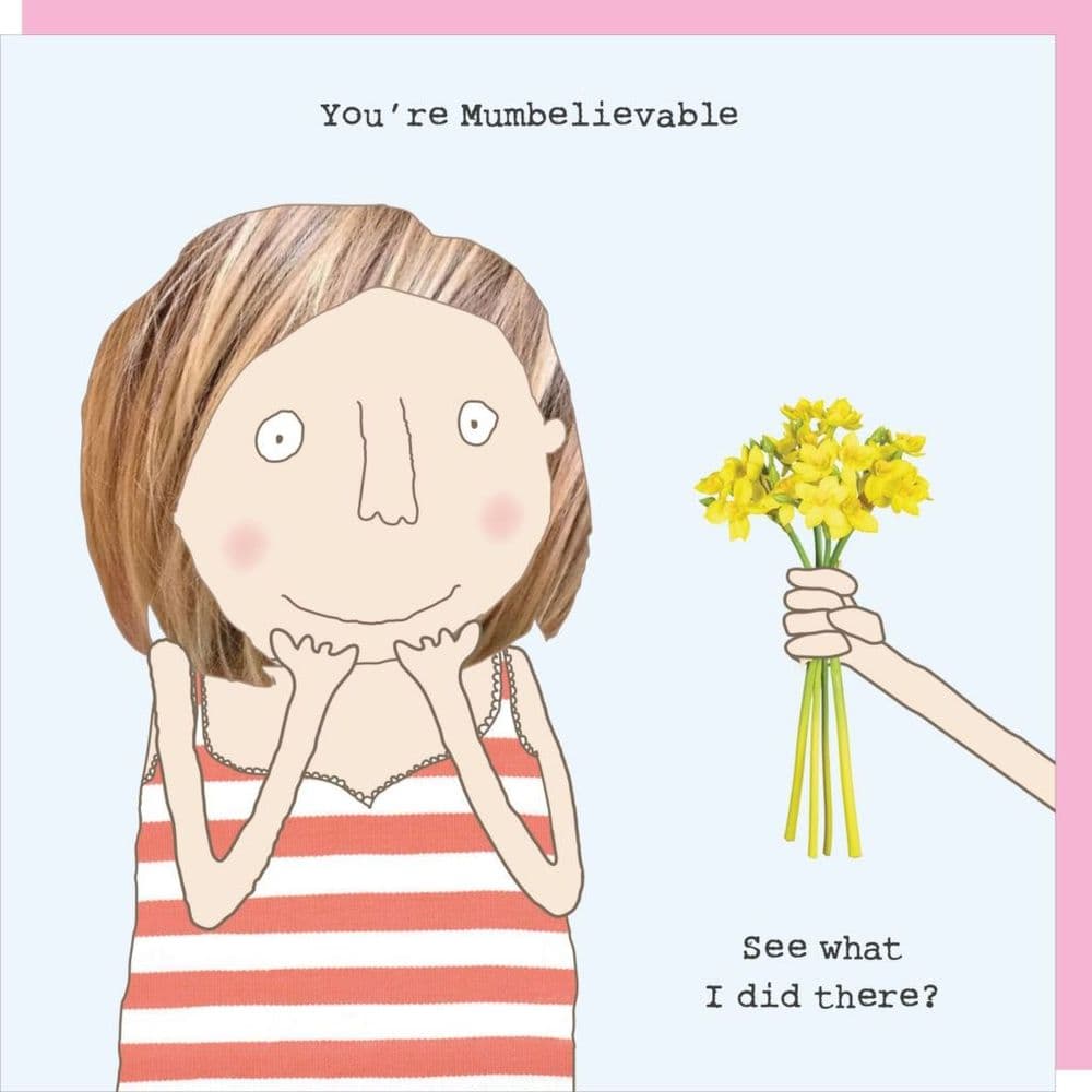 Rosie Made a Thing Cards | You're Mumbelievable Mum Card | Mother's Day ...