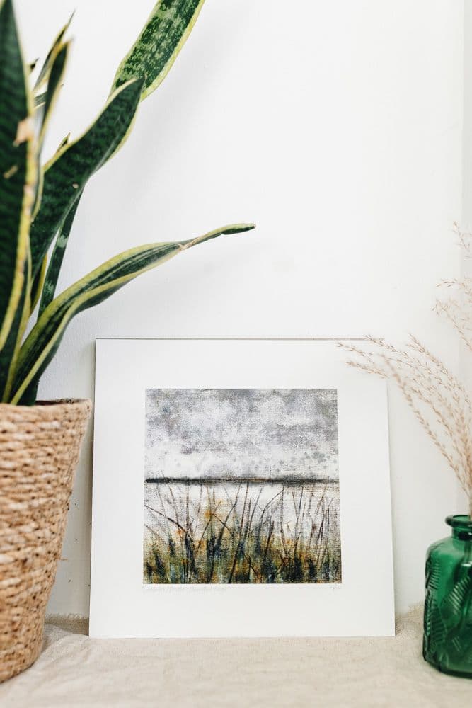 Ruth Osborne Artist | Ceobhrán / Drizzle Strangford Lough Print | Irish ...