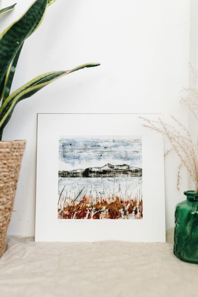 Ruth Osborne Artist | Pale Dawn The Mournes Print | Irish Art ...