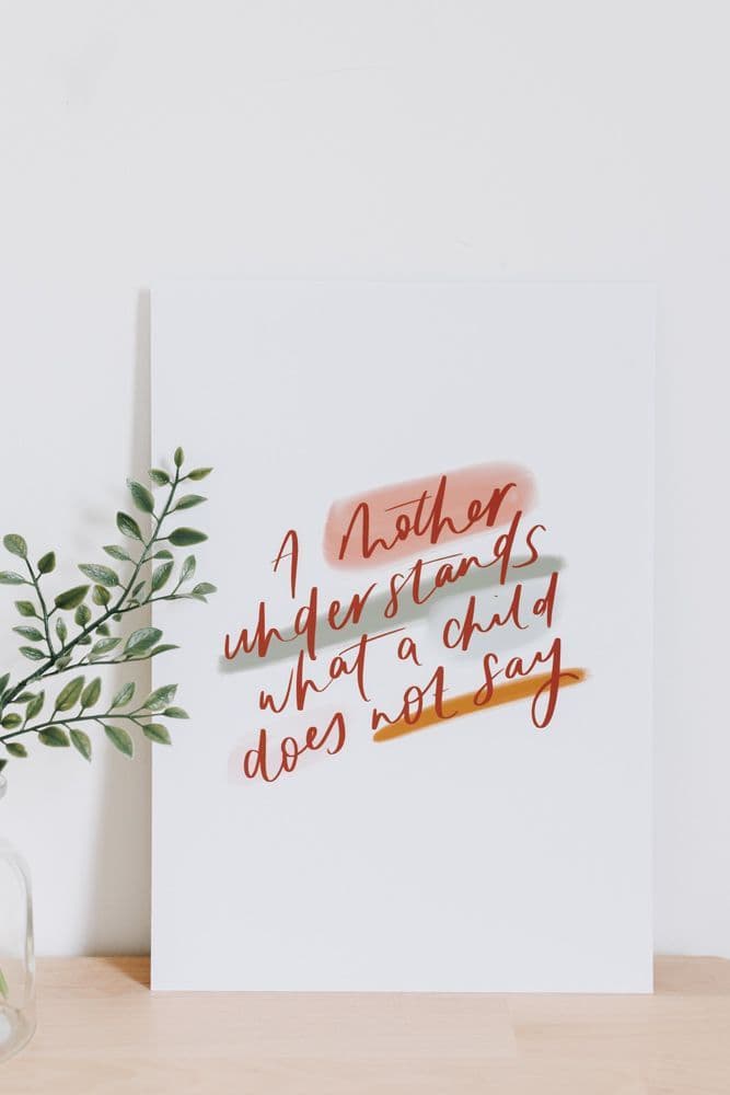 Sarah McKane Artist | City & Shore Handlettering | A Mother Understands ...