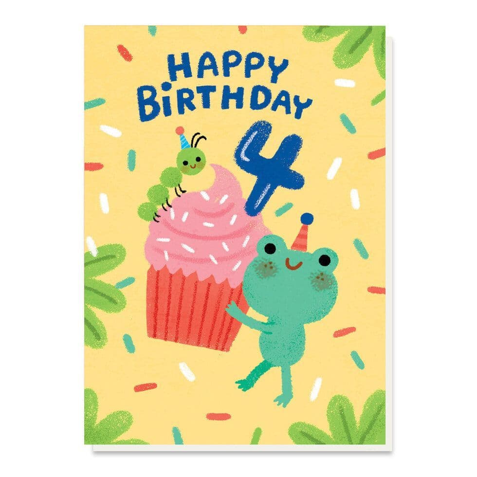 Stormy Knight Cards | 4 Happy Birthday Card | 4th Birthday Cards