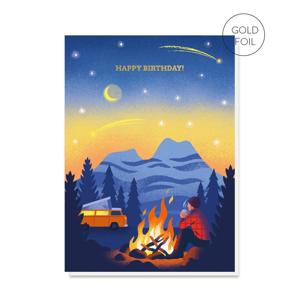 Stormy Knight Cards | Happy Birthday To You Camping Card | Camping ...