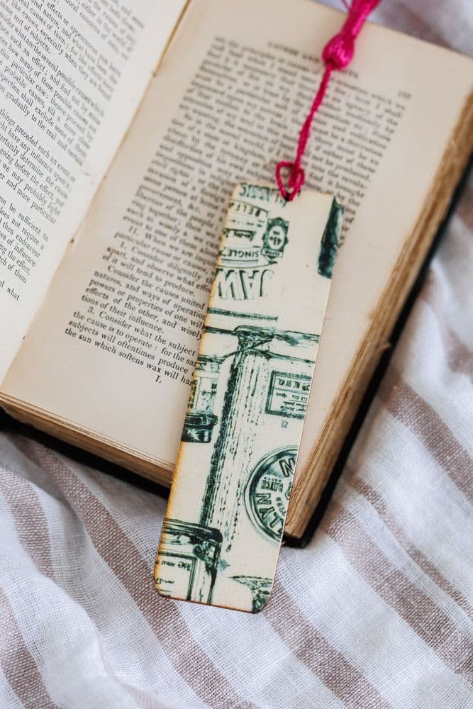 White Chalk Studio | Gin Bookmark | Handmade Bookmarks | Northern Ireland