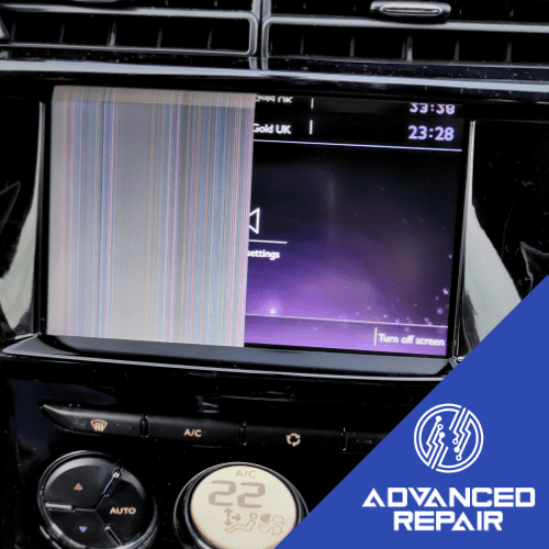 Citroen DS3 Radio Sat Nav Media Unit LCD Display Repair