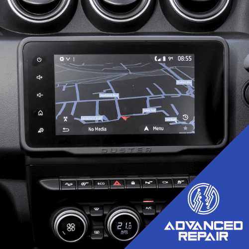 Dacia Duster Radio Sat Nav Media Unit Touch Screen Repair