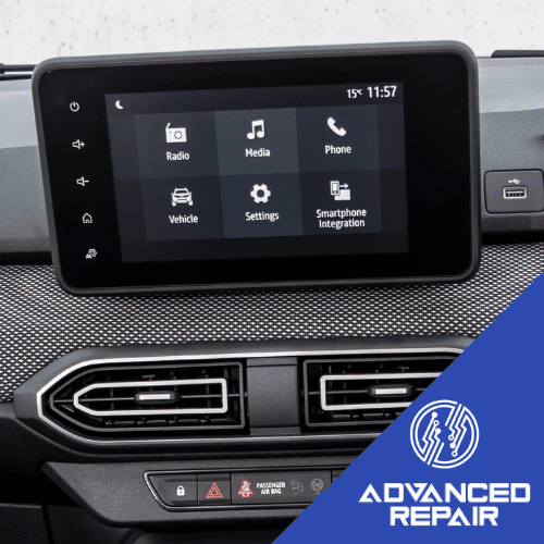 Dacia Sandero Stepway Radio Sat Nav Media Unit Touch Screen Repair