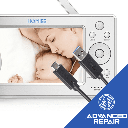 Homiee Baby Monitor All Models USB Charging Port Repair