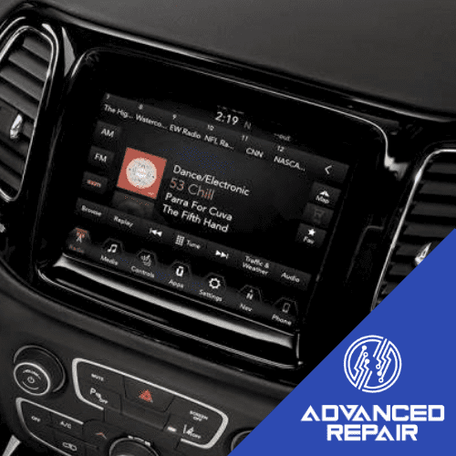 Jeep Compass Radio Sat Nav Media Unit Touch Screen Repair