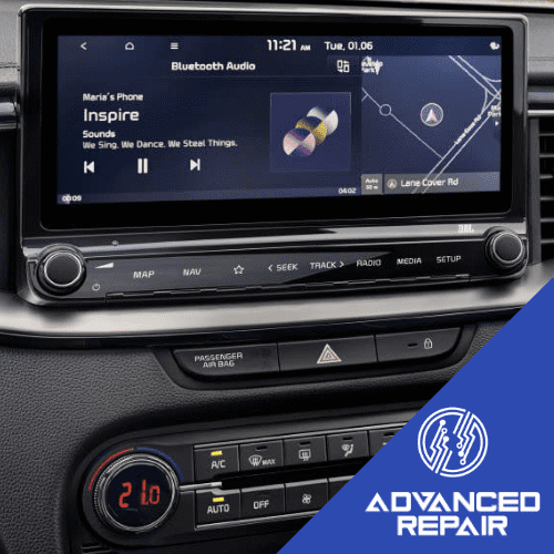 Kia XCeed Sat Nav Infotainment Media Unit Screen Repair