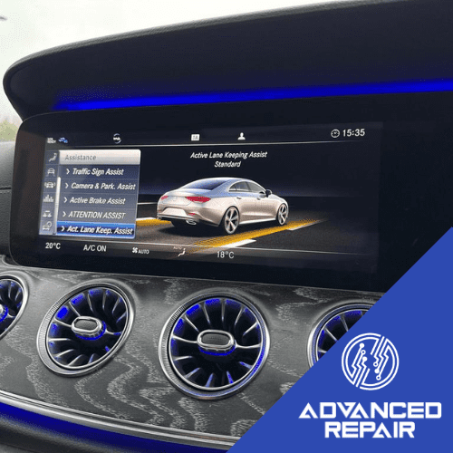 Mercedes CLS Infotainment System Sat Nav LCD Display Touch Screen Repair