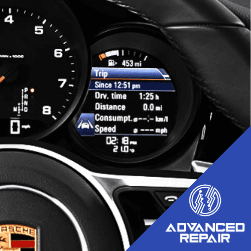 Porsche Macan Instrument Cluster Speedometer LCD Display Screen Repair