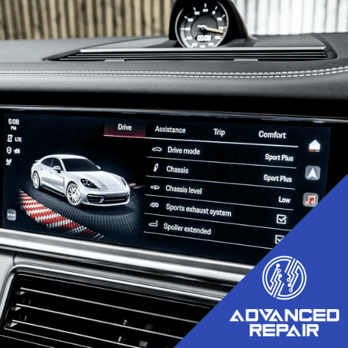 Porsche Panamera Infotainment Media Unit Display Screen Repair