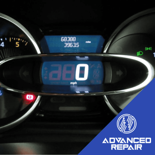 Renault Clio Instrument Cluster Speedometer LCD Display Screen Repair