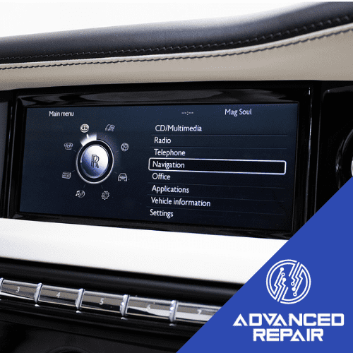 Rolls Royce Phantom Radio Sat Nav Media Unit LCD Display Touch Screen ...