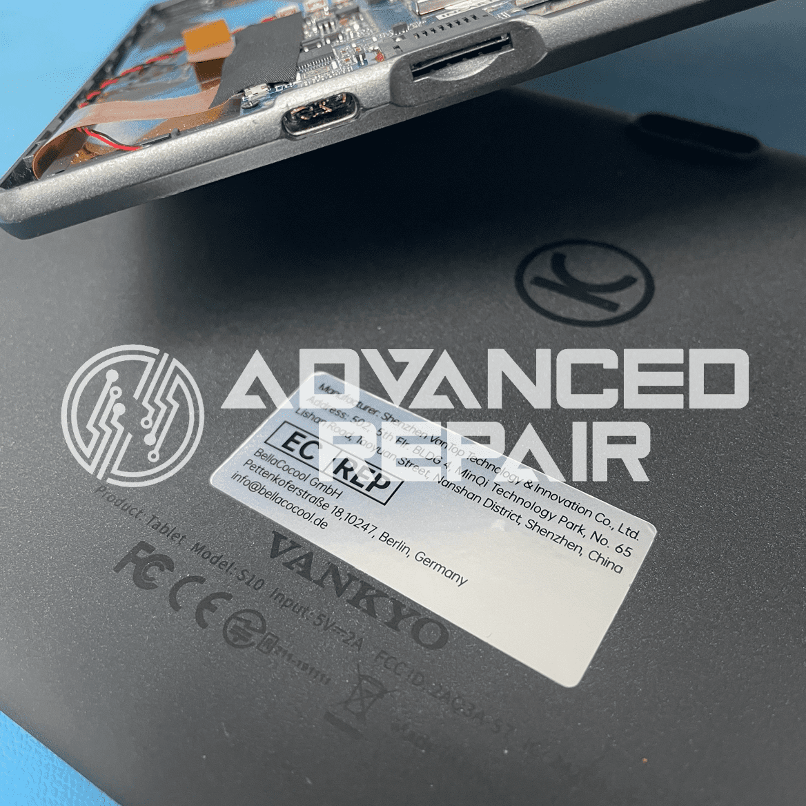 Vankyo MatrixPad USB Charging Port Repair