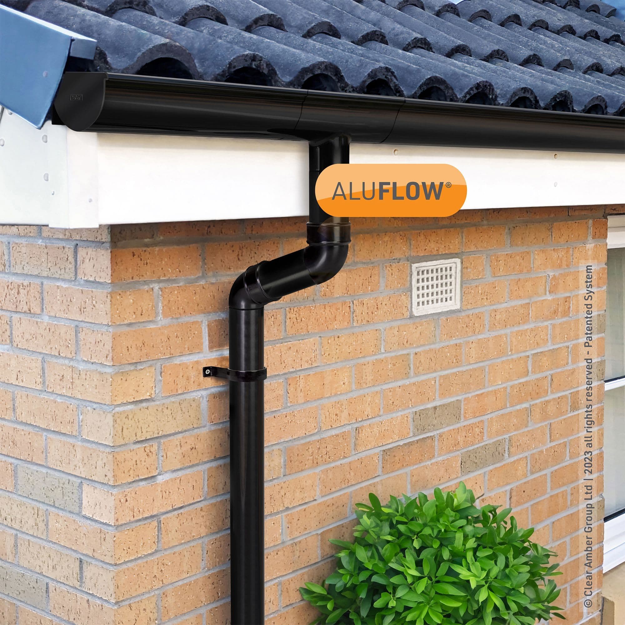 Aluflow Aluminium Deepflow Guttering