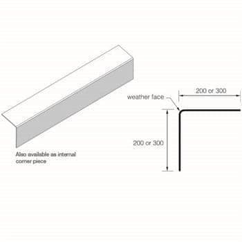 Eternit Fibre Cement Plain Barge Board