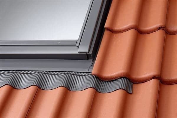VELUX EKJ Coupled tile flash 100mm gap recessed