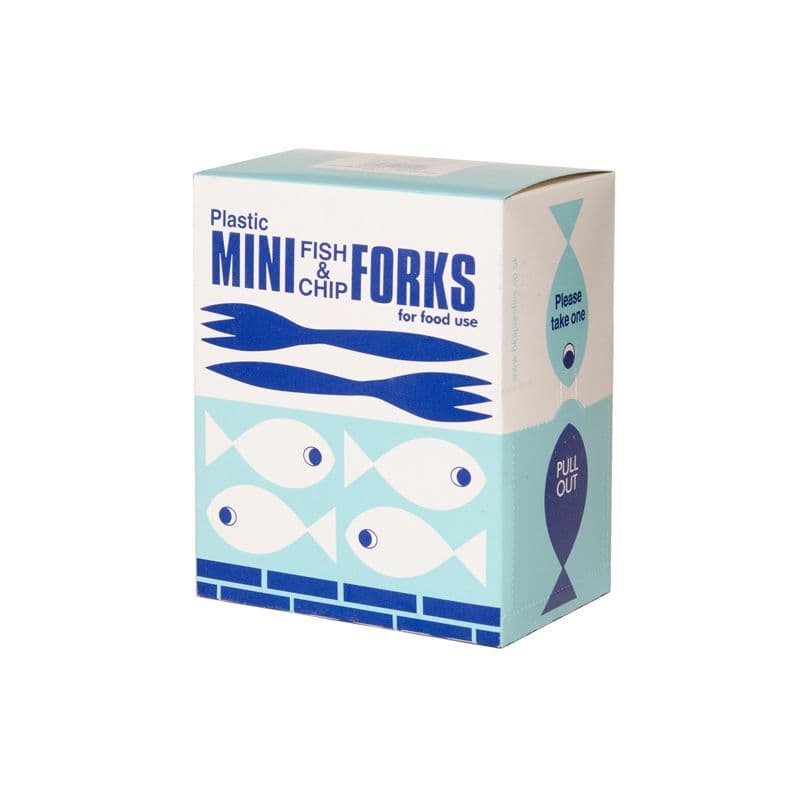 Mini Plastic Chip Forks X1000