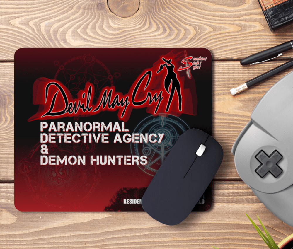 Devil May Cry Dante s Demon Hunters Shop PC Laptop Mouse Mat