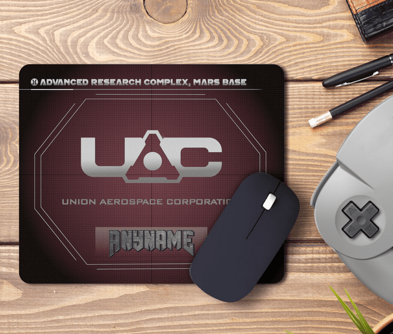 UAC Advance Research Complex Inspired by Doom - PC Laptop Mouse Mat