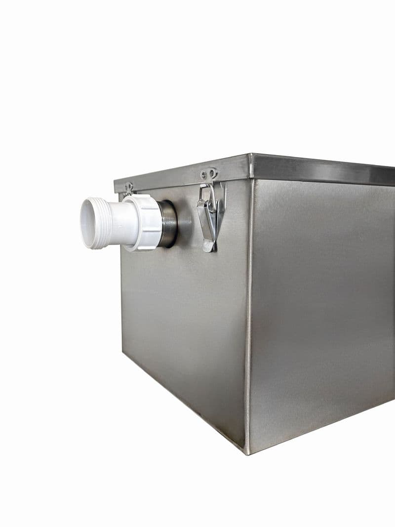 Stainless Steel 5KG - 16 Litre Grease Trap - Fat Separator