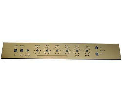 JCM800 Style Front Faceplate - Select Your Colour