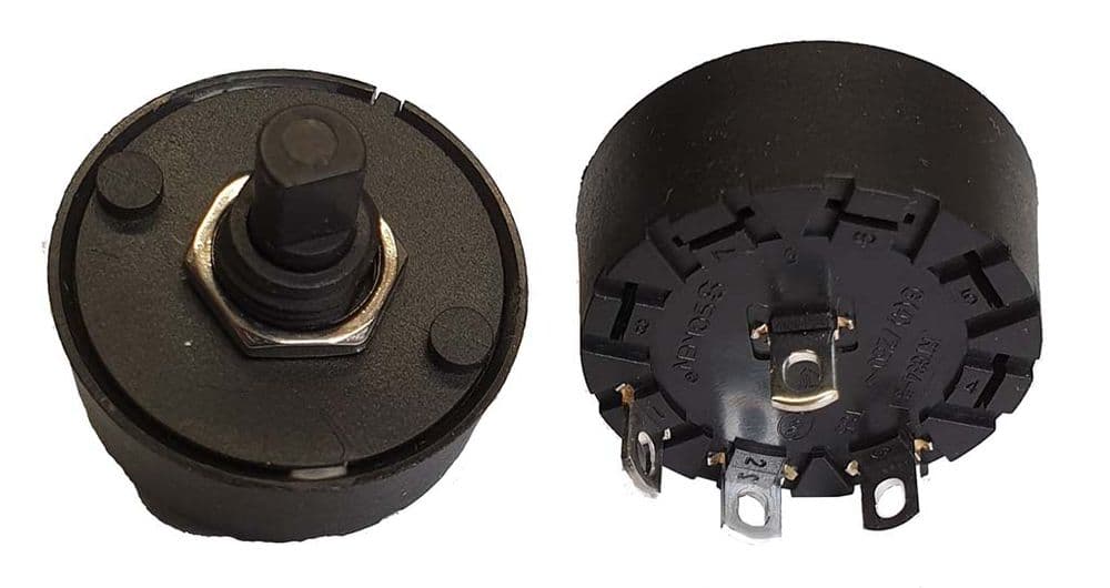 Soken Rotary Switch - 4A SP3T - For Impedance Switching