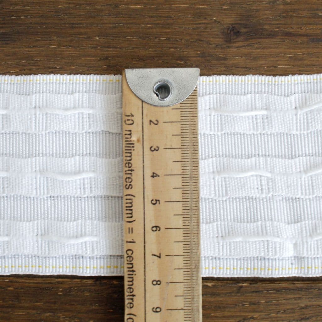 Curtain Heading Tape 3 Pocket Pencil Pleat 3 Inch