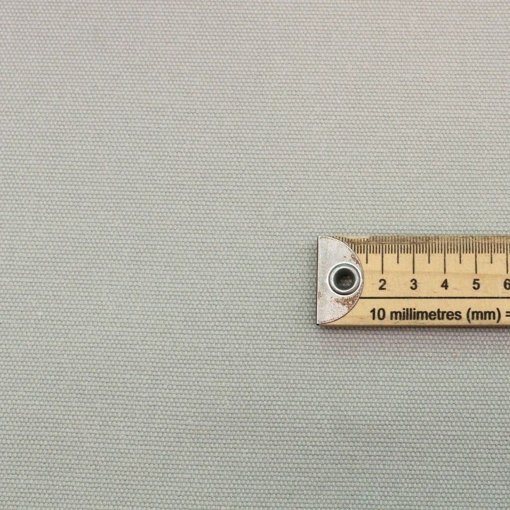 Double Width Cotton Canvas Upholstery Fabric - Light Grey