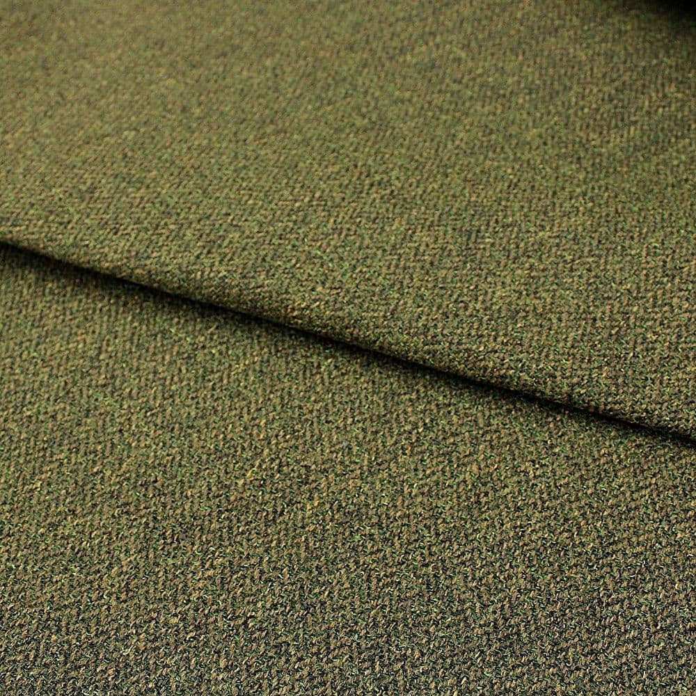Fire Retardant Wool Like Tweed Herringbone Upholstery Fabric - Woodland ...