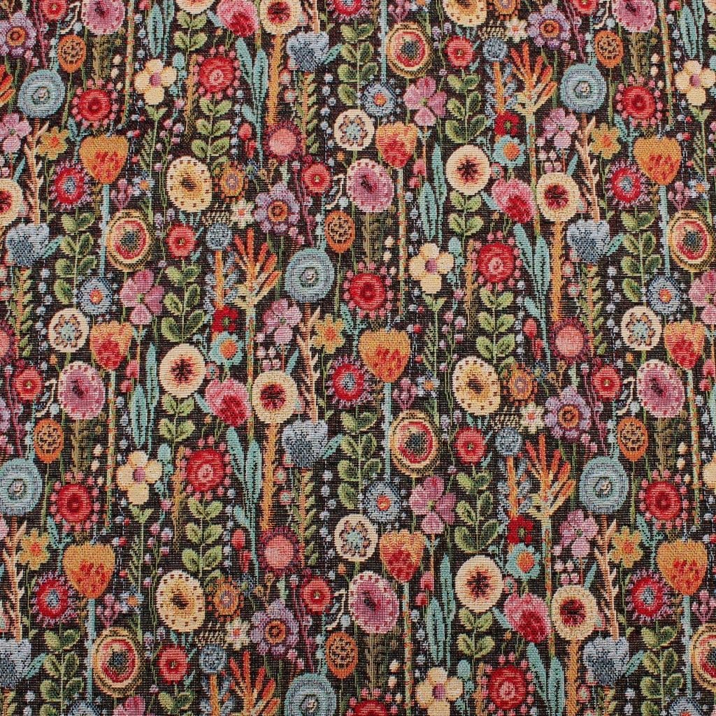 Tapestry Fabric Kew Gardens Ebony