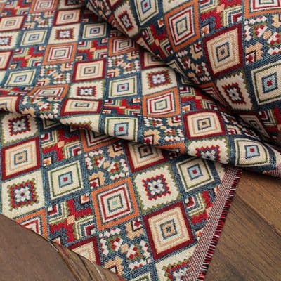 Tapestry Fabric Large Aztec