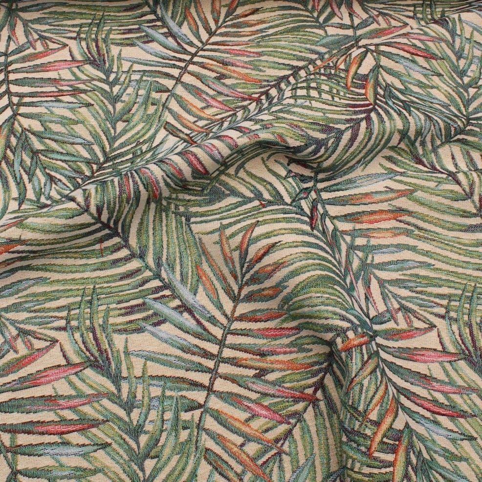 Tapestry Fabric Tropical Palm