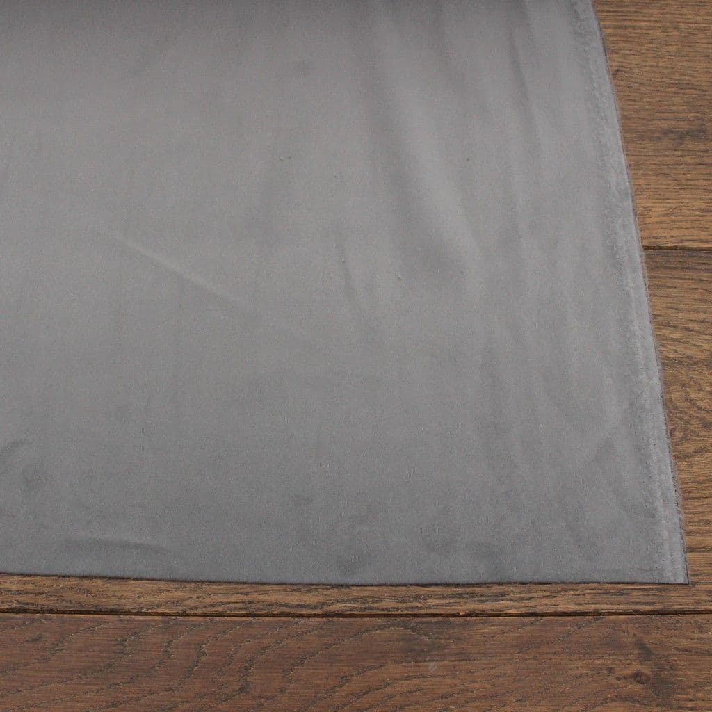 Velvet Fabric Stone Grey