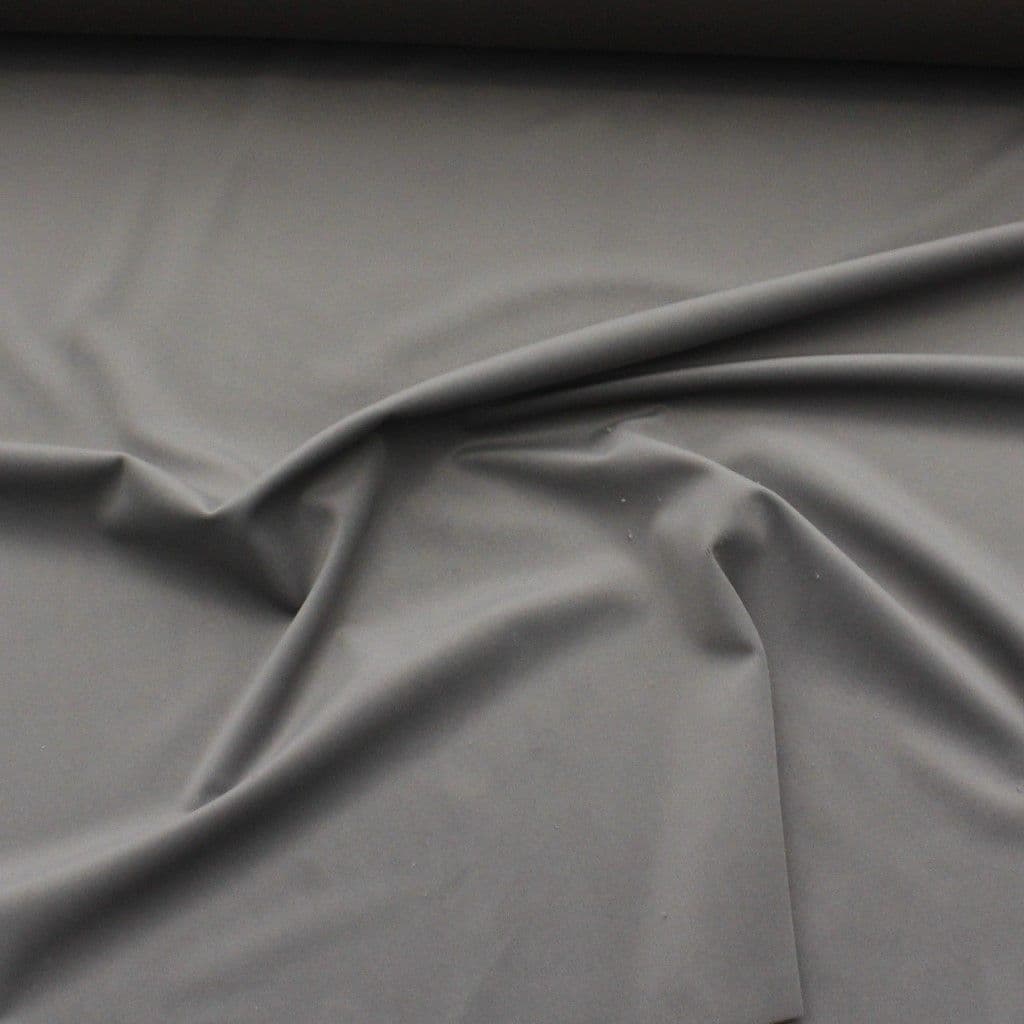 Velvet Fabric Stone Grey