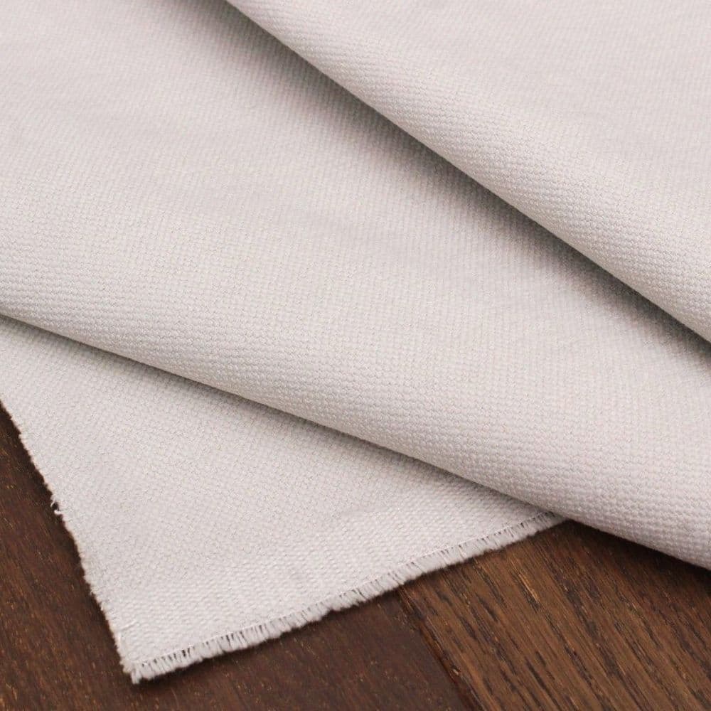 Warwick Recycled Cotton Upholstery Fabric Natural Cream