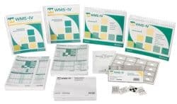 WMS IV Escala de Memoria de Wechsler -IV Prueba Completa Maletín Pearson