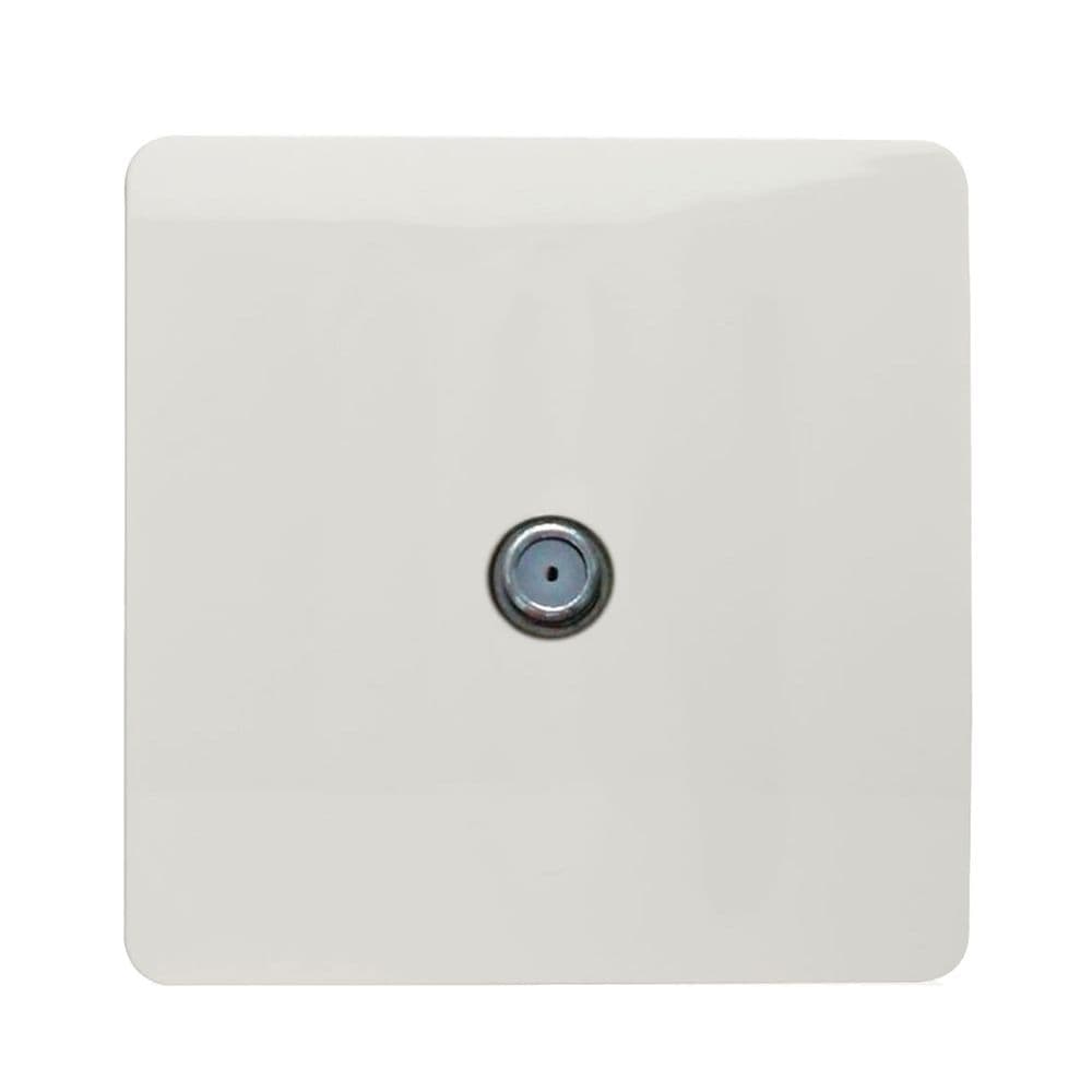 1 Gang Male F-Type Satellite Television Socket