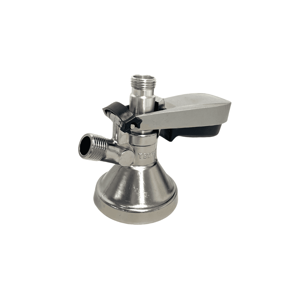 Brass Grundy Keg Coupler