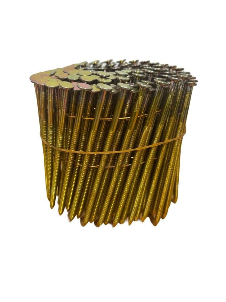 BeA 3 8 x 100mm Galvanised Ring Coil Nails 1 800