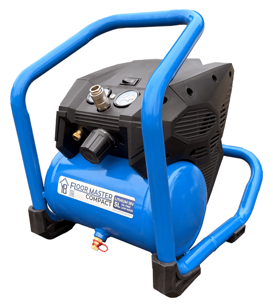 YB FLOORMASTER Compact 5L Cordless Air Compressor 18V